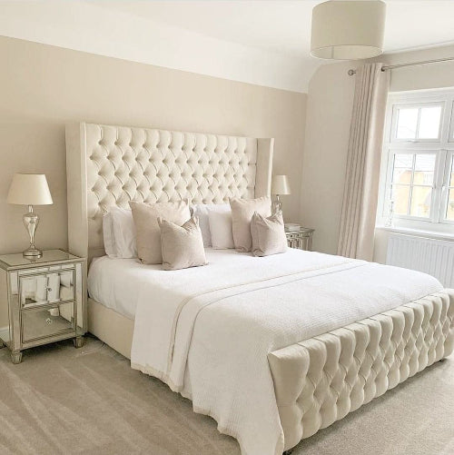 Wingback bed frame – Sam Beds